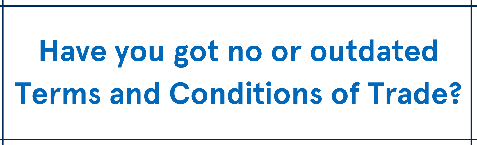 Terms and Conditions of Trade